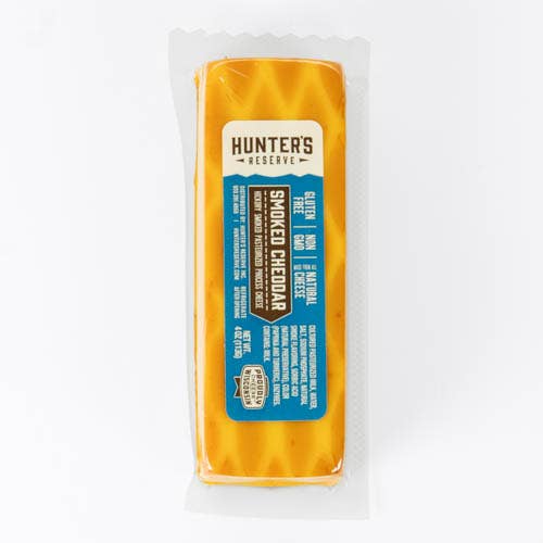 Smoked Cheddar 4oz Cheese Bar, Shelf Stable – Base Camp Wine & Co.